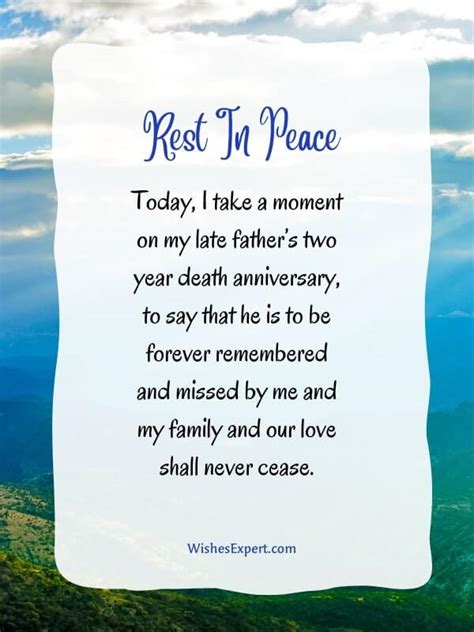 25 Comforting 2 Year Death Anniversary Quotes For Remembrance