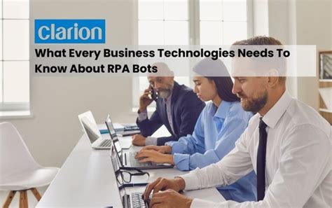 What Every Business Technologies Needs To Know About Rpa Bots Martech