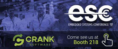 Meet Crank Software At The Embedded Systems Conference