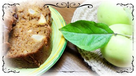 ПП рецепт для сладкоежек Вкуснейший кекс с яблоками и изюмом Без белой муки и сахара Youtube