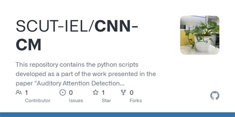 GitHub SCUT IEL CNN CM This Repository Contains The Python Scripts Developed As A Part Of The