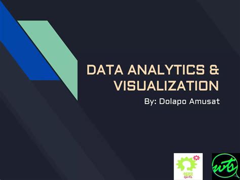 Data Analytics And Visualization Introduction Pptx