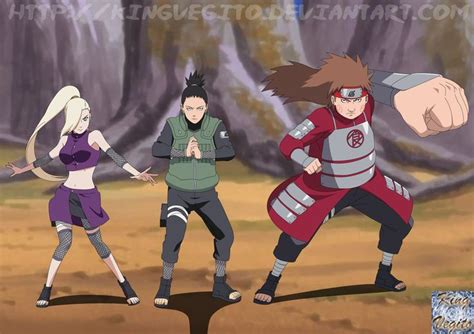 Ino Shika Cho By Kingvegito On Deviantart Anime Naruto Cosplay Naruto Naruto Fan Art