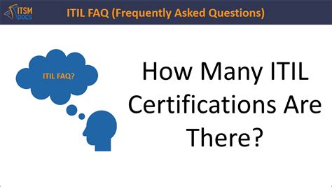 How Many Itil Certifications Are There Itsm Docs Itsm Documents And Templates
