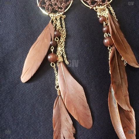 ต่างหูประดับลูกปัดสไตล์โบฮีเมียนสำหรับผู้หญิง Gavinyears Th Thaipick