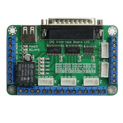 Sainsmart 5 Axis Breakout Board For Stepper Motor Driver Cnc Mill 3d Printing Arduino Robotics