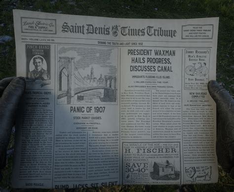 Saint Denis Times No 53 Red Dead Wiki Fandom