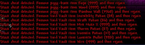 New Stack Limit Glitch Stack Cheat Detected Bug Reports Dark Gaming