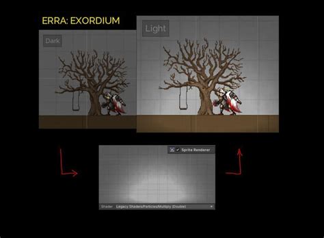 How To Quickly Make Lighting Through A Sprite And Shader Without Using