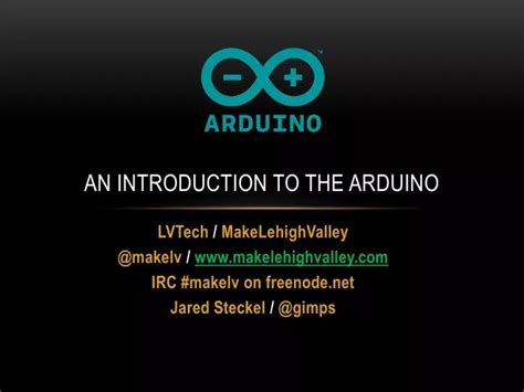 Ppt An Introduction To The Arduino Powerpoint Presentation Free Download Id