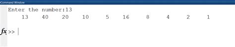 Mathematical Beauty Collatz Sequence In Matlab Matlab Programming