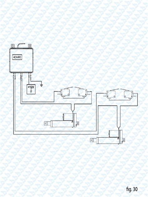 Wiring Diagram Multiple Actuators 4ch Rc Limit Switches Firgelli