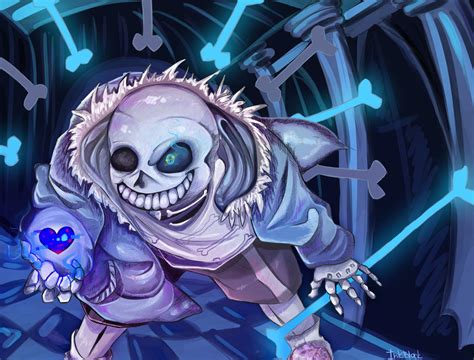 Sans Fan Art By Inkblack White On Deviantart