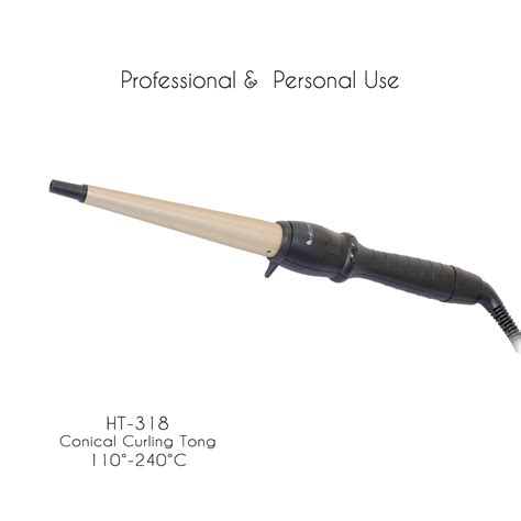 Hector Professional Conical Tong HT-318-25mm Hair Curler – The Hector World