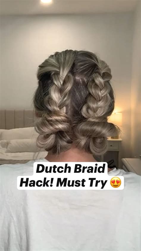 This Dutch Braid Hack Is So Good Ignore My Uneven Part It Drives Me Nuts Too Linking The Full