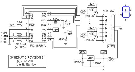 Vfd Display Circuit
