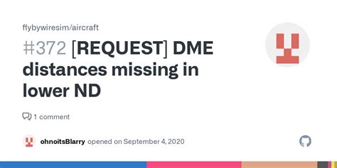 Request Dme Distances Missing In Lower Nd · Issue 372 · Flybywiresim