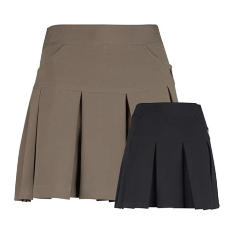 포스티 럭스골프 여성 요크주름 스커트 큐롯팬츠 Yd2a111