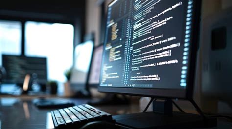 Free Coding Workspace Setup Image Download At Stockcake