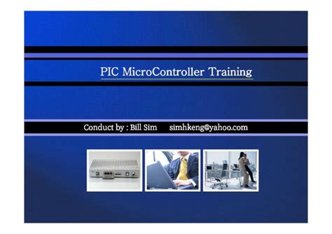 Pdf Pic Training Slide Walkingitaly Pic Microcontroller Microcontrollermicrocontroller