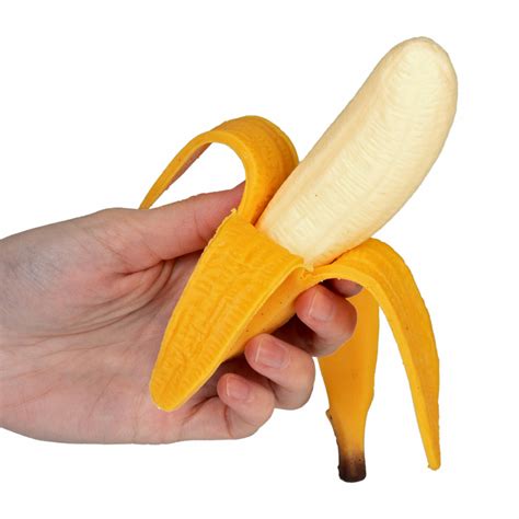 Антистресс Банан Крутой замес 1TOY игрушка для рук жмякалка мялка ...