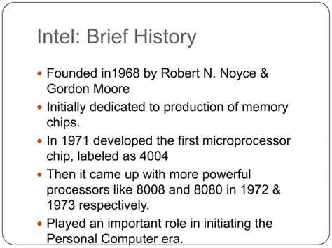 Intel PPT