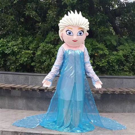 Frozen Elsa Mascot Costume Mascotshows