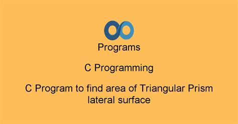 Oodlescoop C Programming Programs C Program To Find Area Of
