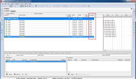 Remove Relationship For Multiple Activities Projcon Group Integrated Project Controls