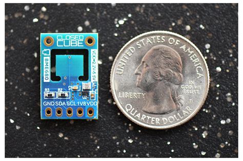 Bme680 Environment Sensor With Ultra Low 18v Out From Closedcube On Tindie