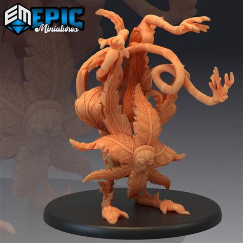 3d Printable Plant Golem Set Ancient Jungle Guard Giant Forest