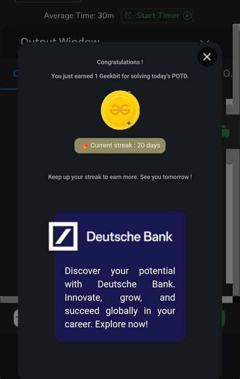 Geekstreak2024 Deutschebank Codingchallenge Problemsolving Mca