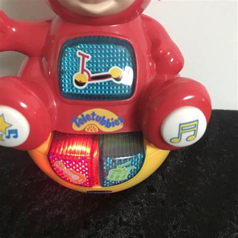 Vtech Teletubbies Po Rock And Roll Lights Sounds And Interactive Plastic 8” Tall £1095