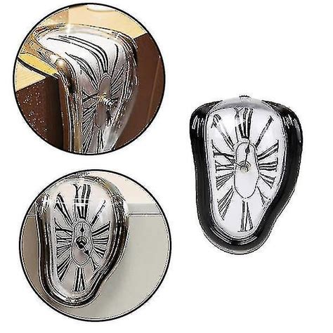 1 Kpl Retro Seinäkello Luova Kierre Roomalaiset Numerot Kellon Makuuhuoneen Olohuoneen Hiljainen