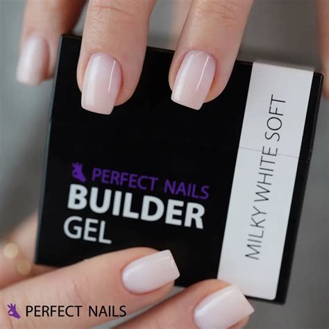Milky White Soft Builder Gel Perfect Nails Cen