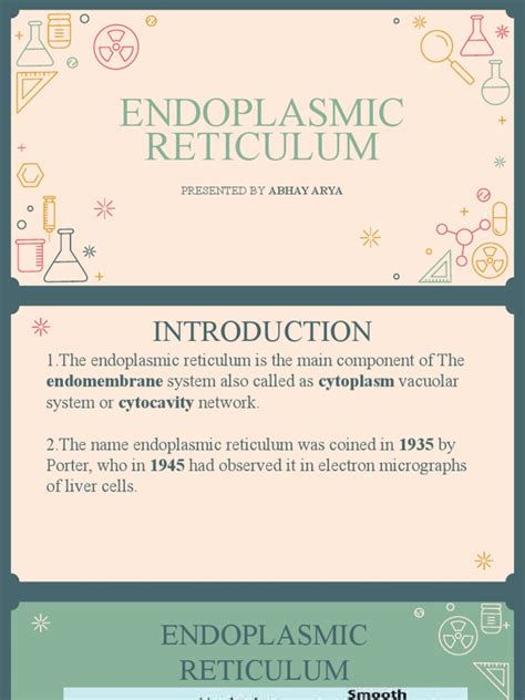 Presentation On Endoplasmic Reticulum Pdf Endoplasmic Reticulum Secretion