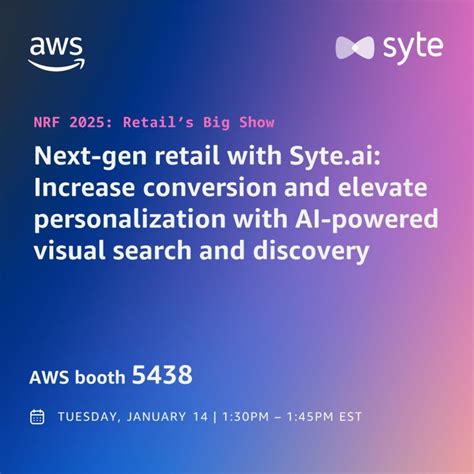 Daniele Stroppa On Linkedin Awstechtalks Nrf2025 Retail Digitalcommerce Generativeai Genai