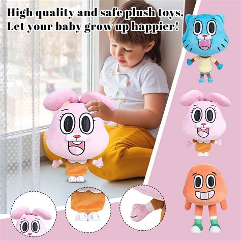 2025 The Amazing World Of Gumball Collection Plush Doll Soft Stuffed