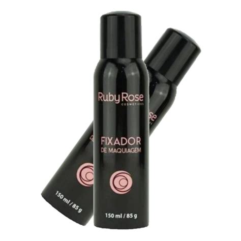 Ruby Rose Fixador De Maquiagem Spray Hb312 12 Unid Distribuidora Jcf Maquiagem E