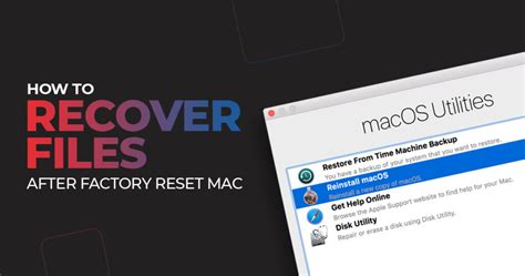 How To Recover Files After Factory Reset Mac Getwox