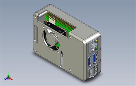 小型的微控制器parasolid模型图纸下载 懒石网