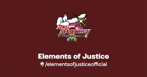 Elements Of Justice Instagram Linktree