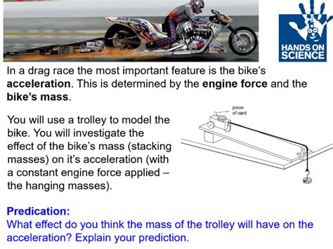 Investigating Acceleration Core Practical Cp2d Sp2d Edexcel 9 1 Gcse Physics Forces And Motion