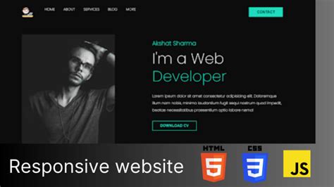 Be Your Frontend Web Developer Using Html Css Js By Khadayatsk Fiverr