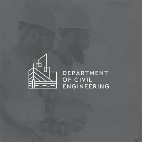 Department Of Civil Engineering Logo Design Branding