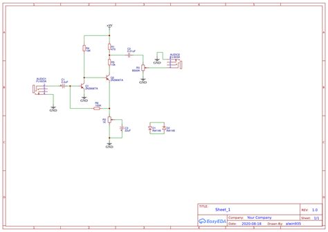 Fuzz Face EasyEDA Open Source Hardware Lab