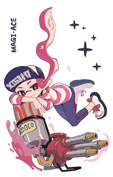 Rechain Inkling Girl Inkling Player Character Nintendo Splatoon Series White Footwear