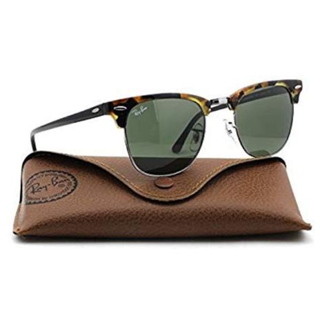 Ray Ban Clubmaster Fleck Havana Green Frame Sunglass Watch Galleries Ltd