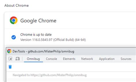 Omnibug Doesnt Support Last Version Of Chrome · Issue 231