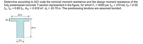 Determine According To Acl Code The Nominal Moment